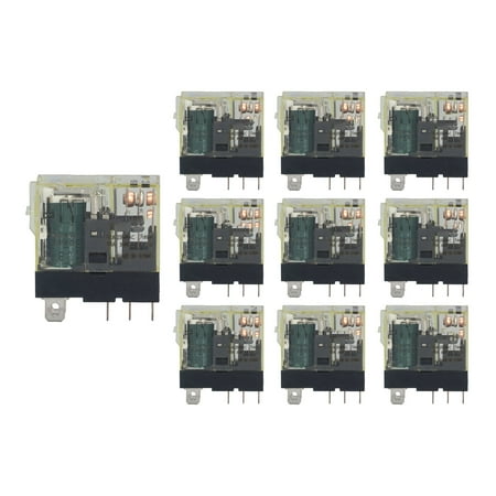 Power Relay, 5 Pin Miniature Relay Thin 10Pcs For Industrial Equipment ...