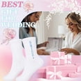 Elegant Wedding Slipper Socks Breathable Crews Socks for to Wear During ...