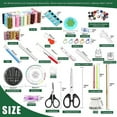 206 Pcs Complete Sewing Kit for Beginners & Adults, Quality Notions, Scissor & Thread, Great ...