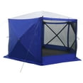 Ozark Trail 6-Hub Outdoor Camping Tent 11x10x88.5 Blue Shelter with ...