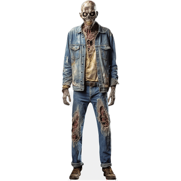 Halloween (Zombie Girl) Lifesize Cardboard Cutout Standee - Walmart.com