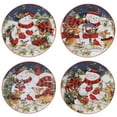 Certified International Magic Of Christmas Snowman 16-piece Dinnerware ...