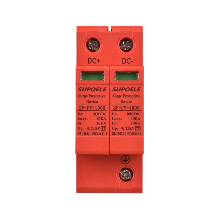 Surge Protection Photovoltaic PV 1000V DC Surge Arrester 3P, 49% OFF