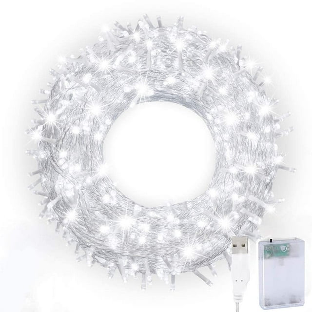 LINLIN LED Fairy Lights, 10M 80LED Indoor Twinkle Fairy Lights Outdoor ...