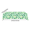 Fmbmuo St. Patrick's Decor Holiday Tablecloth 108*54 Inch Green ...