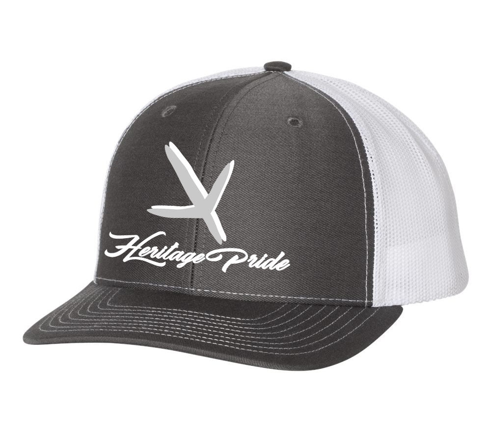 Heritage Pride Pheasant Footprint Mens Embroidered Mesh Back Trucker ...