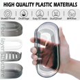 Bathroom Soap Storage Rack with Lid for Travel Dormitory and Home Use ...