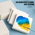 100Pcs Watercolor Paper Sheet for Watercolor Acrylic Painting Drawing ...