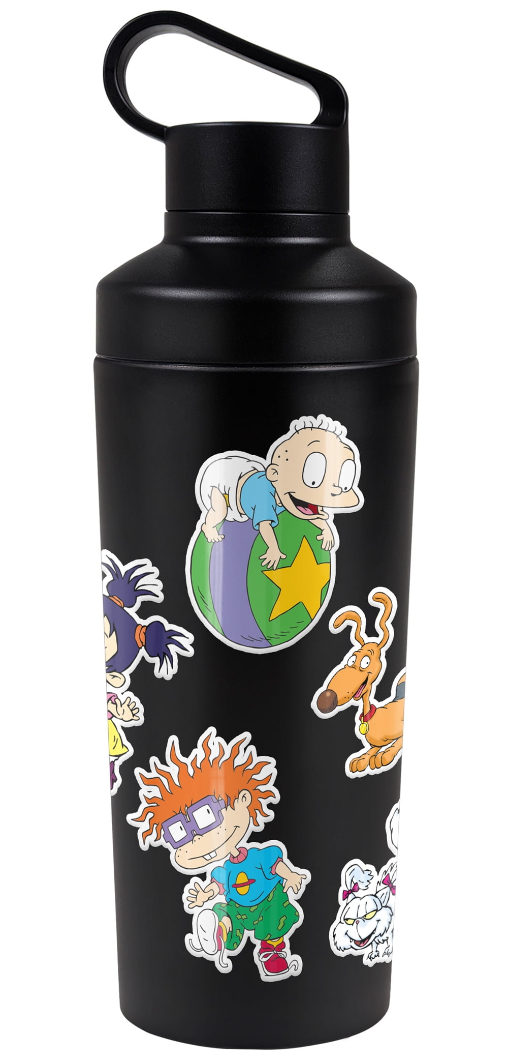 Rugrats Official Tommy And Friends 18 oz Insulated Water Bottle, Leak ...