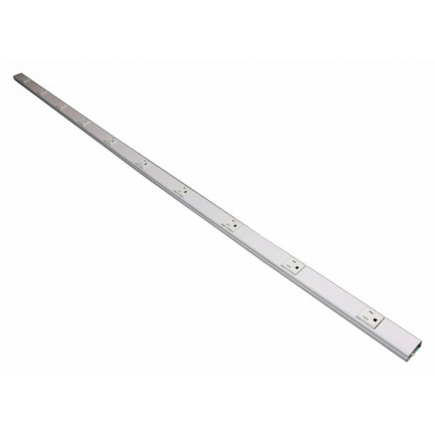 Wiremold TR Plugmold,5 ft.,White WH20GB506TR - Walmart.com