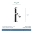 Moen Gibson Chrome One-Handle Bathroom Faucet - Walmart.com