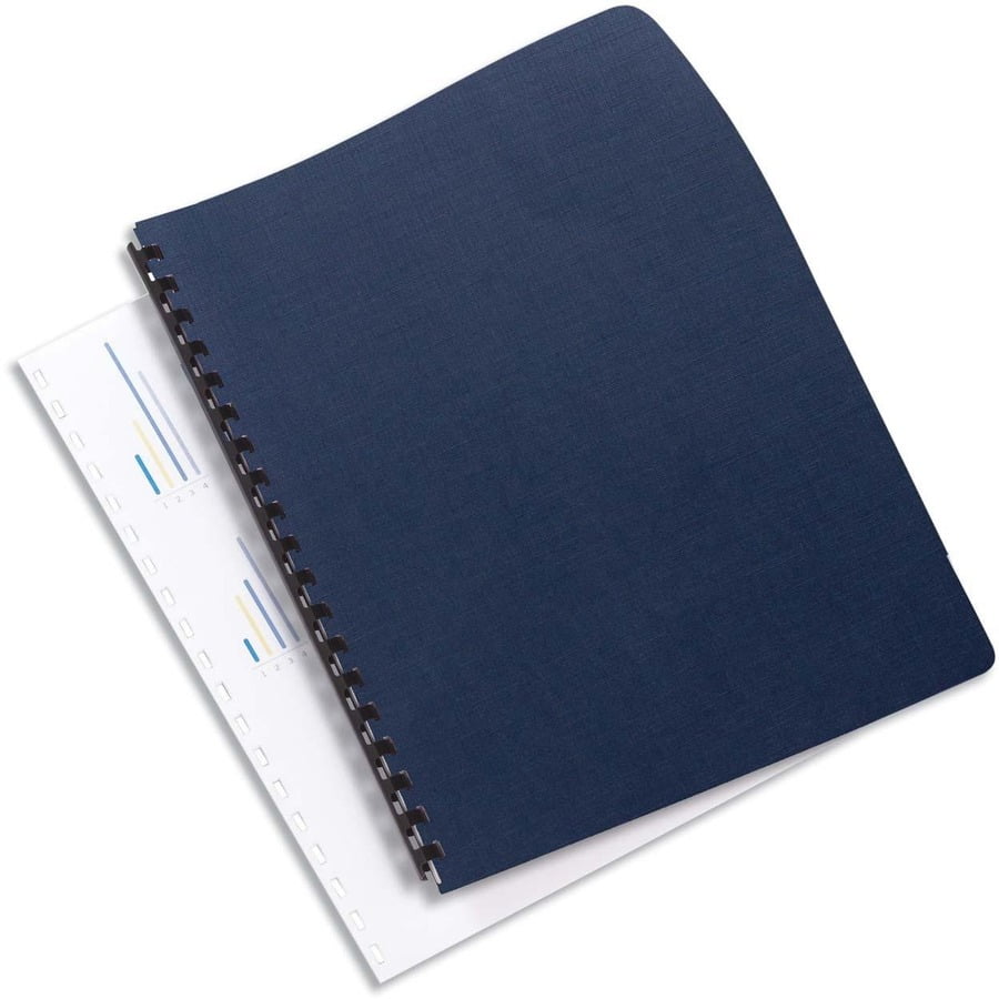 GBC Linen Weave Standard Presentation Cover - 8 3/4" x 11 1/4" Sheet ...