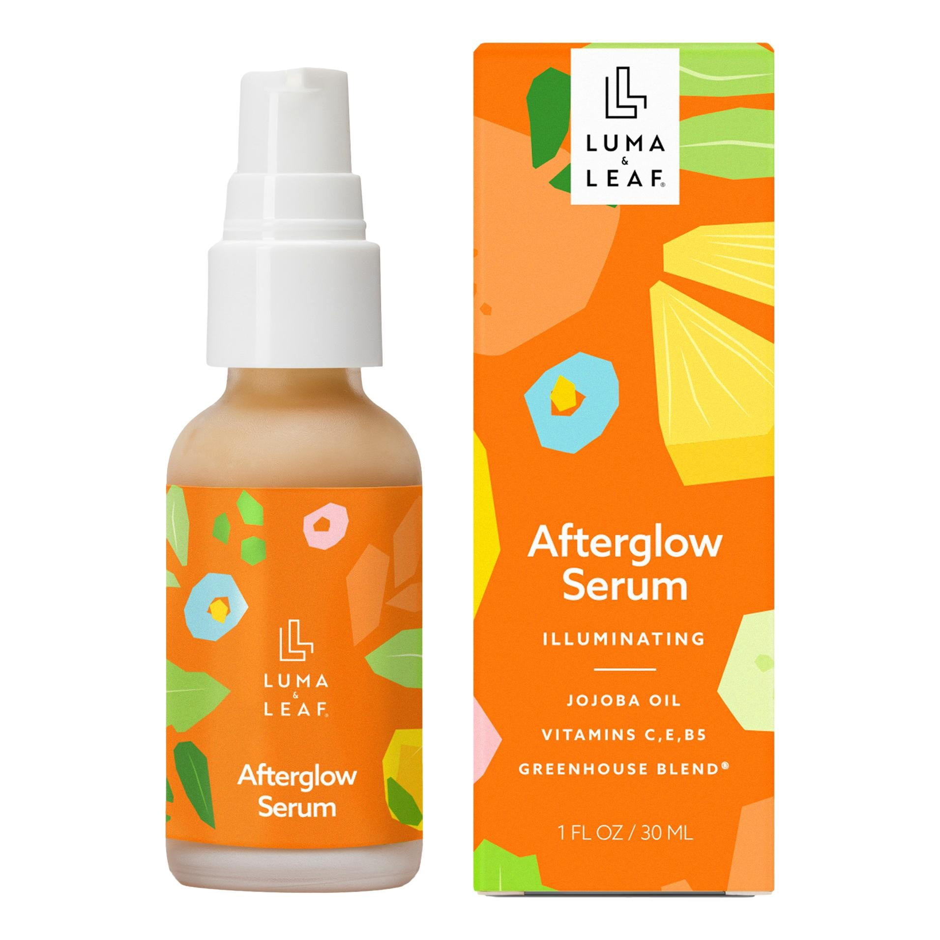 Luma & Leaf awllags1 1 oz Afterglow Brightening Vitamin C Serum ...
