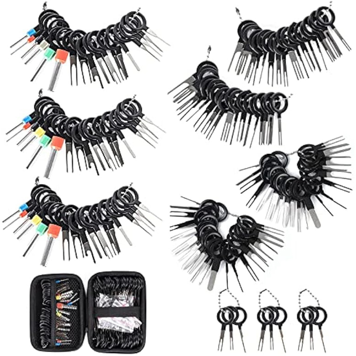 Terminal Removal Tool Kit 139 Pcs Depinning Tool Electrical Connector ...
