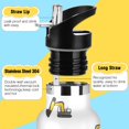Cartoon Excavator Pattern Sport Water Bottle for Kids Insulated with ...