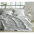 Moksha Textured Ruffles Quilt - Eternal Gray - Walmart.com