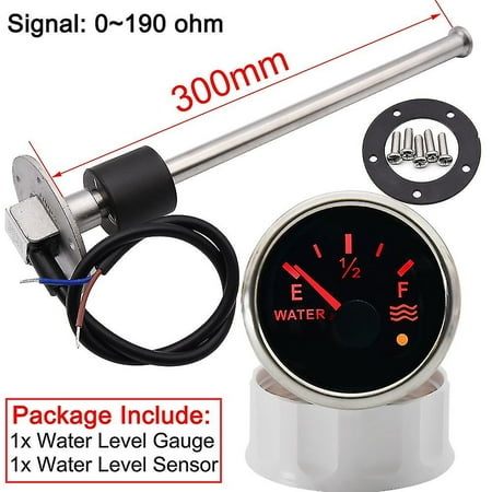 Water Level Sensor 150 200 250 300 350mm 0-190 Ohm Water Level Gauge ...