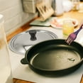2 Pcs Pan Cover Universal Pot Lid Wok Lids Protector Silver - Walmart.com