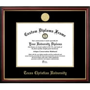 TCU Horned Frogs 8.5" x 11" Spirit Graduate Diploma Frame - Walmart.com