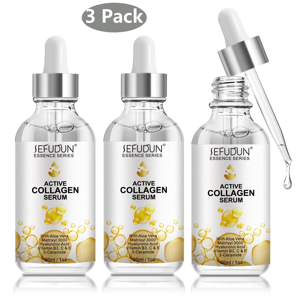 SEFUDUN Active Collagen Face Serum - Anti Aging Serum Reduces Wrinkles ...