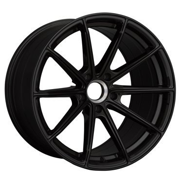 XXR 565 18x9.5 5x114.3 38et Flat Black / Gloss Black Lip Wheel ...