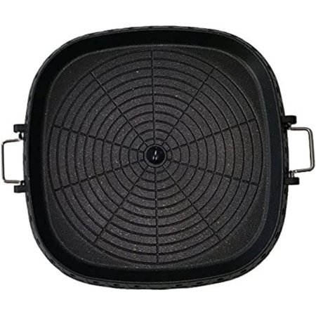 Cast Iron Griddle Plate For Gas Hob And Bbq Griddle Pan Grill Plate ...