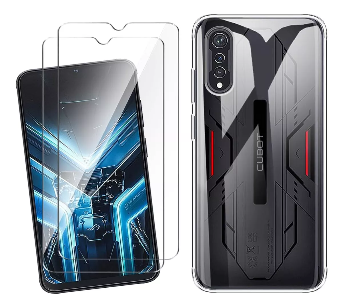 Funda Para Cubot X70 Transparente Carcasa + 2 Mica | Walmart en línea