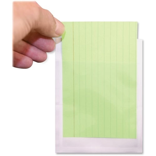 Ashley Library Pockets 5.3" Height x 3.5" Width - Clear - 25 / Pack ...