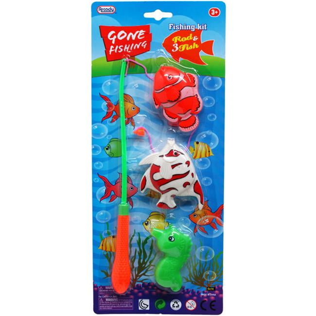 4-Piece Fishing Game Play Set Case of 72 - Walmart.com