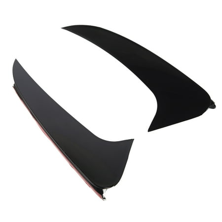 Rear Bumper Lip, 2 Pcs Back Bumper Lip, Universal Rear Bumper Anti ...