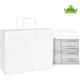 Prime Line Packaging White Paper Bags, Large Paper Bags with Handles ...