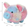 Kids Plush Piggy Bank Stuffed Animal Coin Bank for Girls - Tie Dye ...
