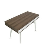 Calico Designs Alcove Modern Pocket / Writing Desk with Large Split ...