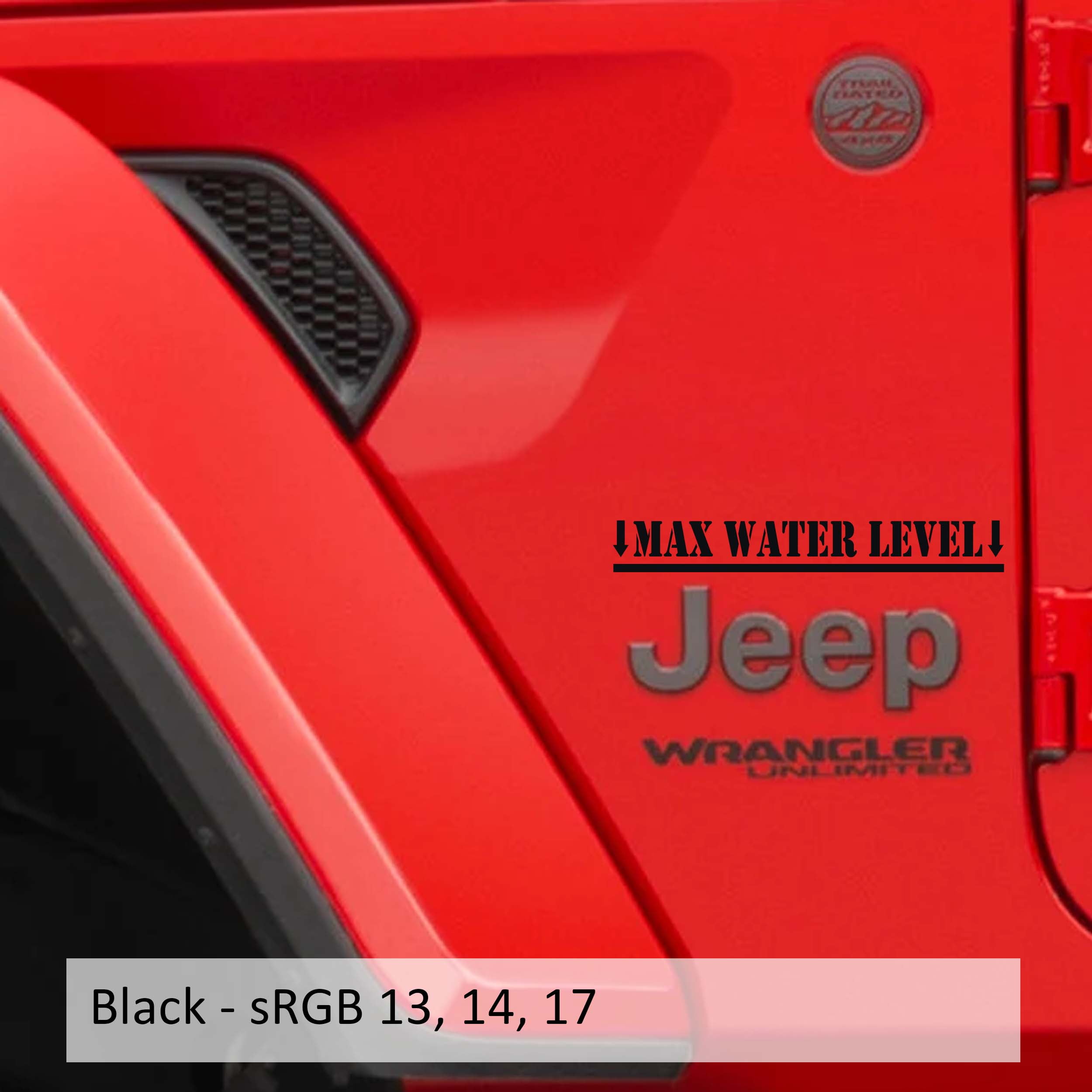 Collectible Decals Max Maximum Water Level Stencil Font Vinyl Decal Set ...