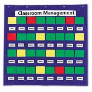 Learning Resources Rainbow Pocket Chart, 33-1/2 L x 42 H Inches ...