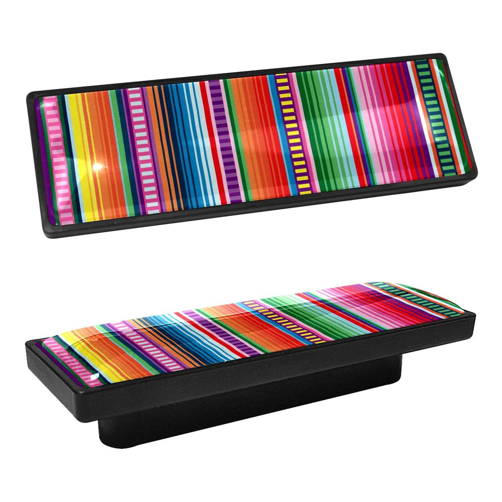 4 Pcs Rectangle Cabinet Handle Cupboard Knob Drawer Pulls Handle Boho ...