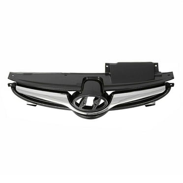 Kojem Chrome Front Upper Bumper Hood Mesh Grille Grill Radiator Face ...