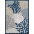 Beverly Rug Outdoor / Indoor Area Rugs Patio Porch Garden Carpet Blue ...