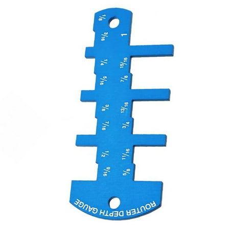 Table Saw Depth Gauge Router Circular Saw Step Depth Measure Gauge ...