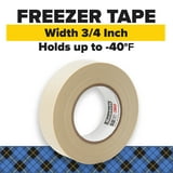 Scotch, Freezer Tape, 3/4 in. x 1000 in., Holds at -40F - Walmart.com