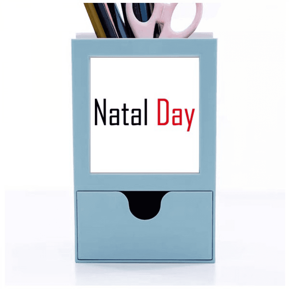 Celebrate Natal Day Canada Blessing Desk Supplies Organizer Pen Holder ...