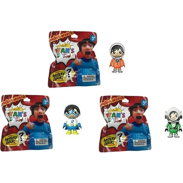 Ryan's World Mini Figure with Accessory Tag with Ryan Mystery Pack ...