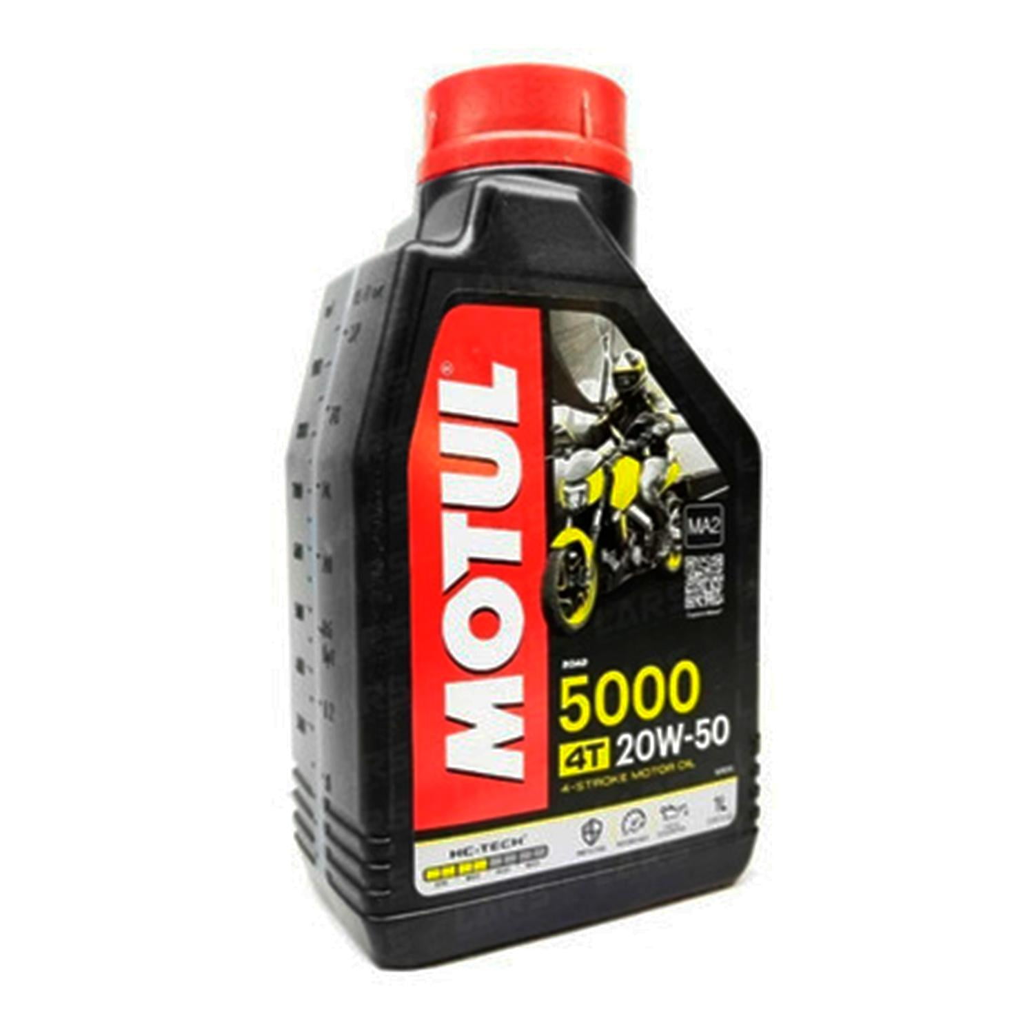 Aceite para moto 4T-1L 20w50 5000 Mineral Motul negro M | Walmart en línea