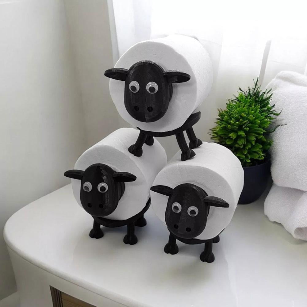 Click here for 1 Funny Sheep Toilet Paper Holder  Quirky Bathroom... prices