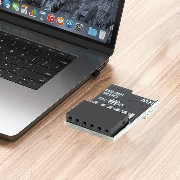 Tablero Del Módulo Módulo adaptador convertidor de ruptura CH340G USB a Mini tablero de puerto ...