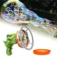 jileijar Handheld Electric Dinosaur Bubble Toy Outdoor Bubble Dinosaur ...