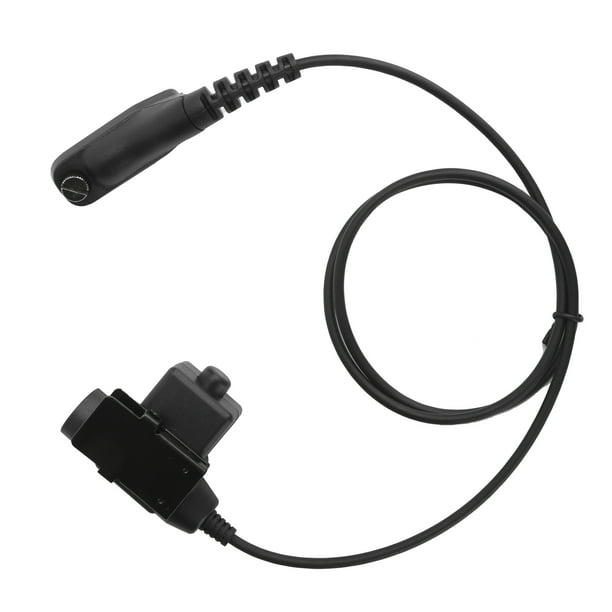 Earpiece Adapterfor Walky Talky,U94 PTT Headset Adapter Earpiece ...