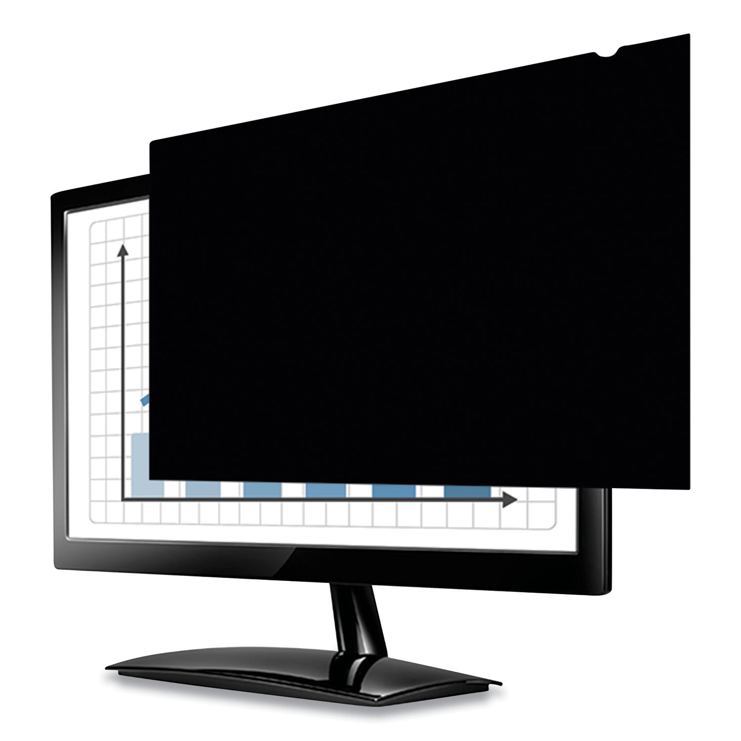 Fellowes Mfg. Co. Privascreen Blackout Privacy Filter For 19.5 ... Fellowes Mfg. Co. Privascreen Blackout Privacy Filter For 19.5 ...