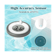 Ckepdyeh Wireless Pool Thermometer Floating Easy Read Digital Pool