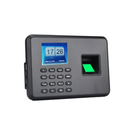 Intelligent Biometric Fingerprint Password Attendance Machine Employee ...